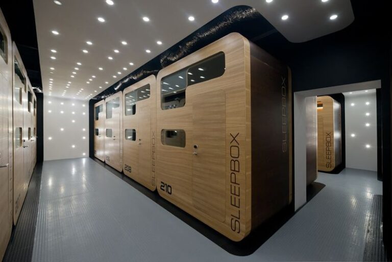 10 Airports With Sleeping Pods for the Nonstop Adventurer